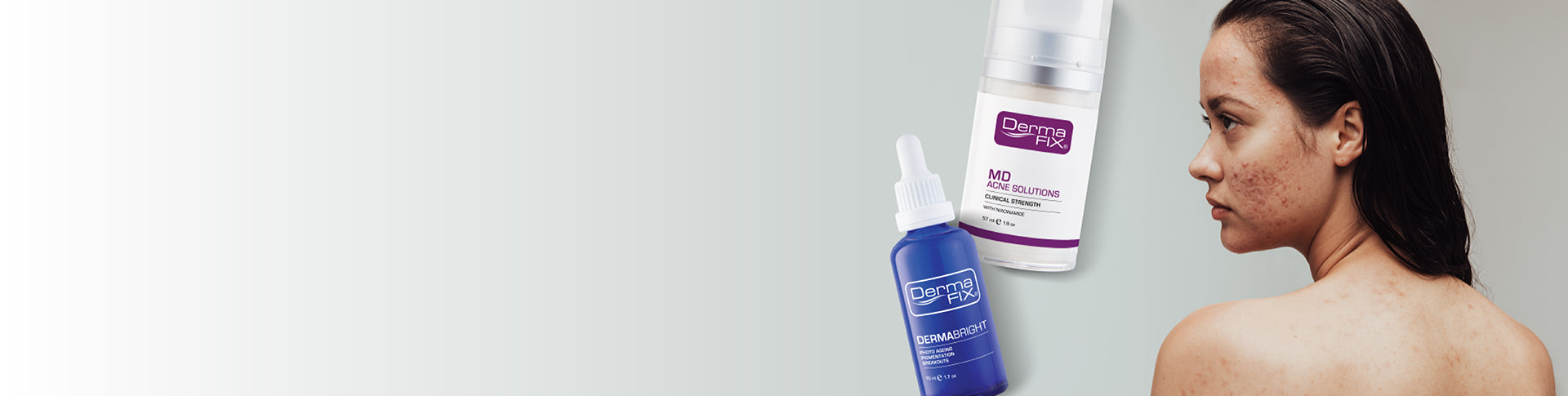 Acne products and solutions from DermaFix